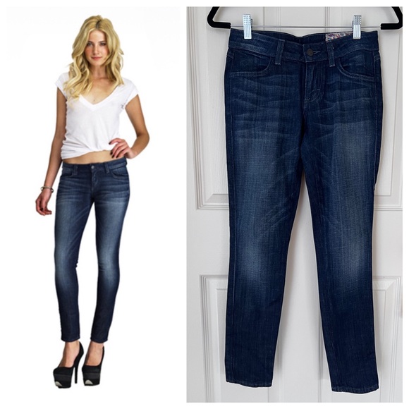 Siwy | Jeans | Siwy Low Rise Hannah Skinny Leg Jeans In Blue Jay Way ...